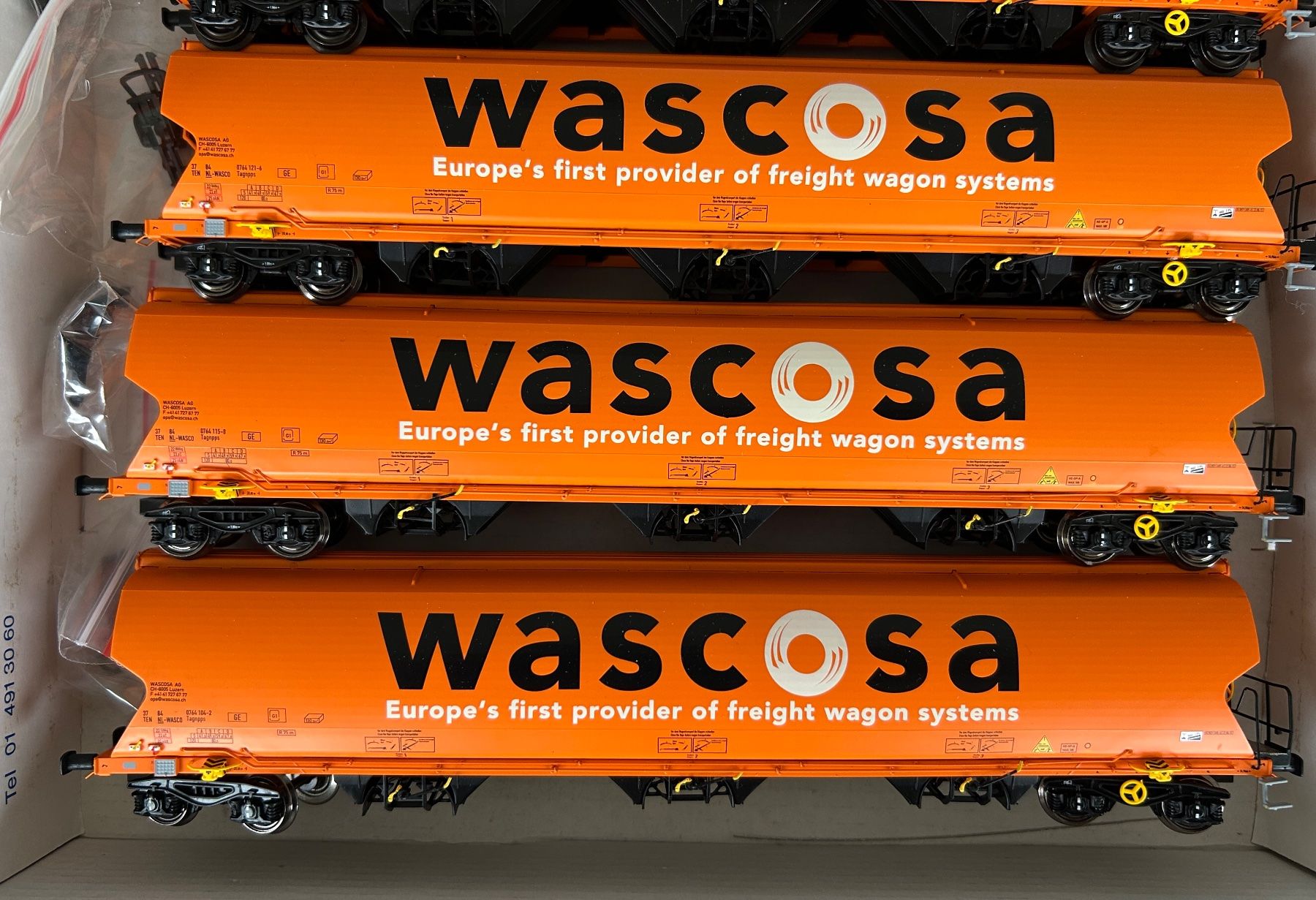 WASCOSA Tagnpps 130m³, Ep. VI, Blockzug 6-teilig AC von NME (Gebraucht ...