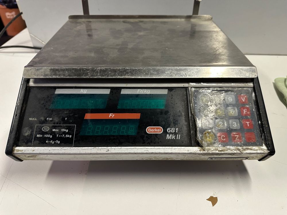 Berkel 681 MK ll Waage. DEFEKT / 1682 | Kaufen auf Ricardo