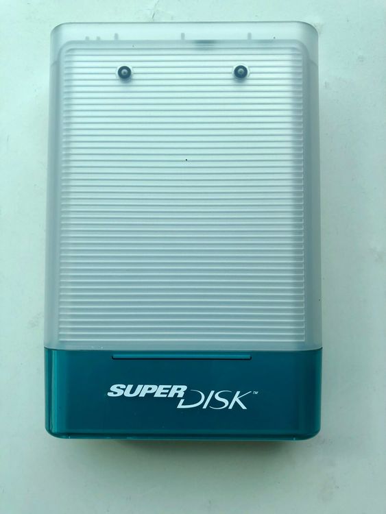 SuperDisk USB Drive for Apple Macintosh, IMATION, USA, 120MB (Neu ...