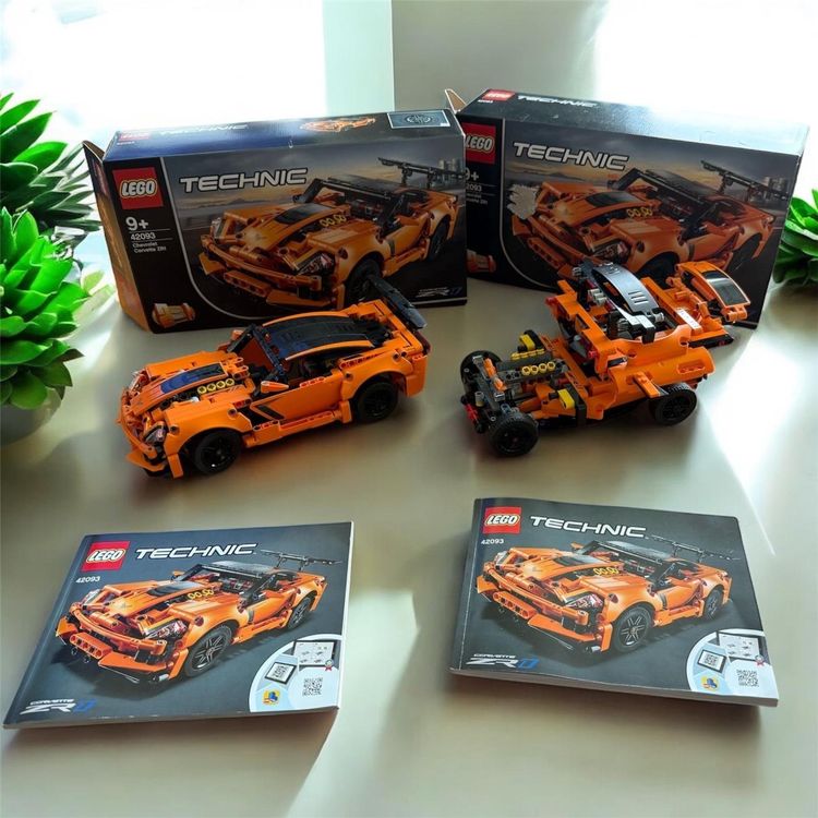 42093 - CHEVROLET CORVETTE ZR1 (LEGO TECHNIC) - 2 SETS! (Gebraucht) in ...