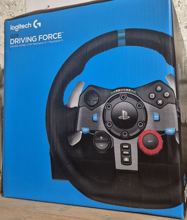 Logitech G29 Driving Force Lenkrad - kaum genutzt (Neu (gemäss ...