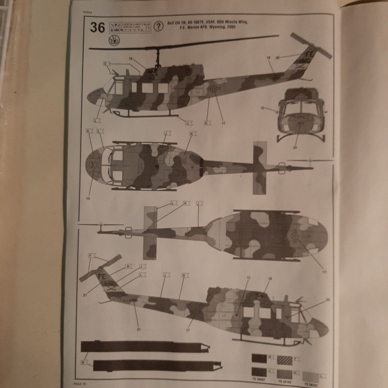 2002 ... Bell AB-212/UH-1N ... Revell 04654 (Neu (gemäss Beschreibung ...