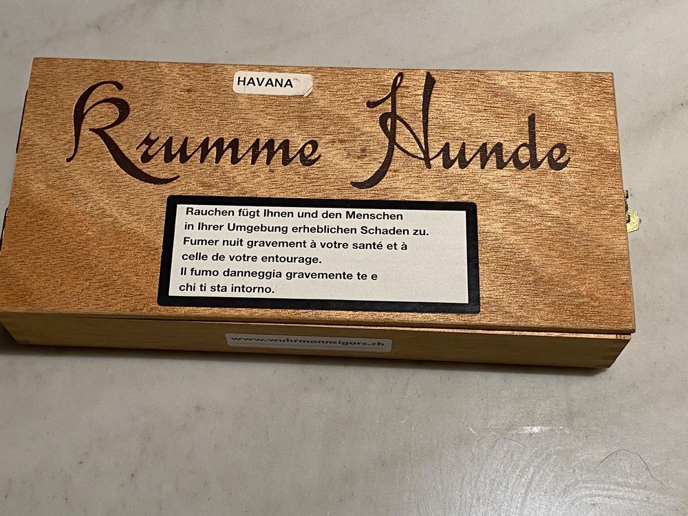 Zigarren ‚krumme Hunde‘ (Gebraucht) in für CHF 19 – mit Lieferung auf ...