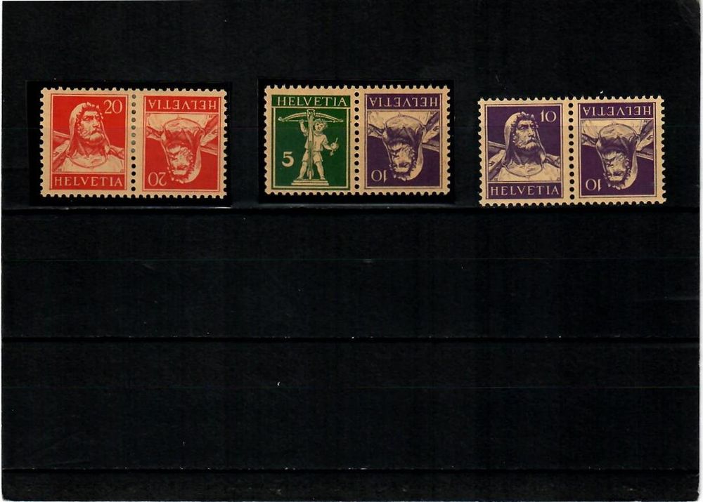 Kehrdrucke K25z-K27z, * und ** (Neu (gemäss Beschreibung)) in Riehen für CHF 124 – mit Lieferung ...