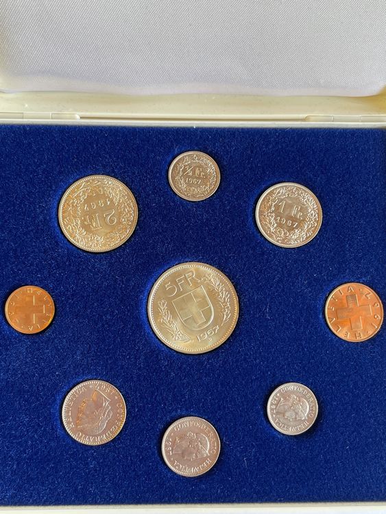 letzter münzsatz 1967 (201) (Gebraucht) in Bonstetten für CHF 20 – mit Lieferung auf Ricardo kaufen