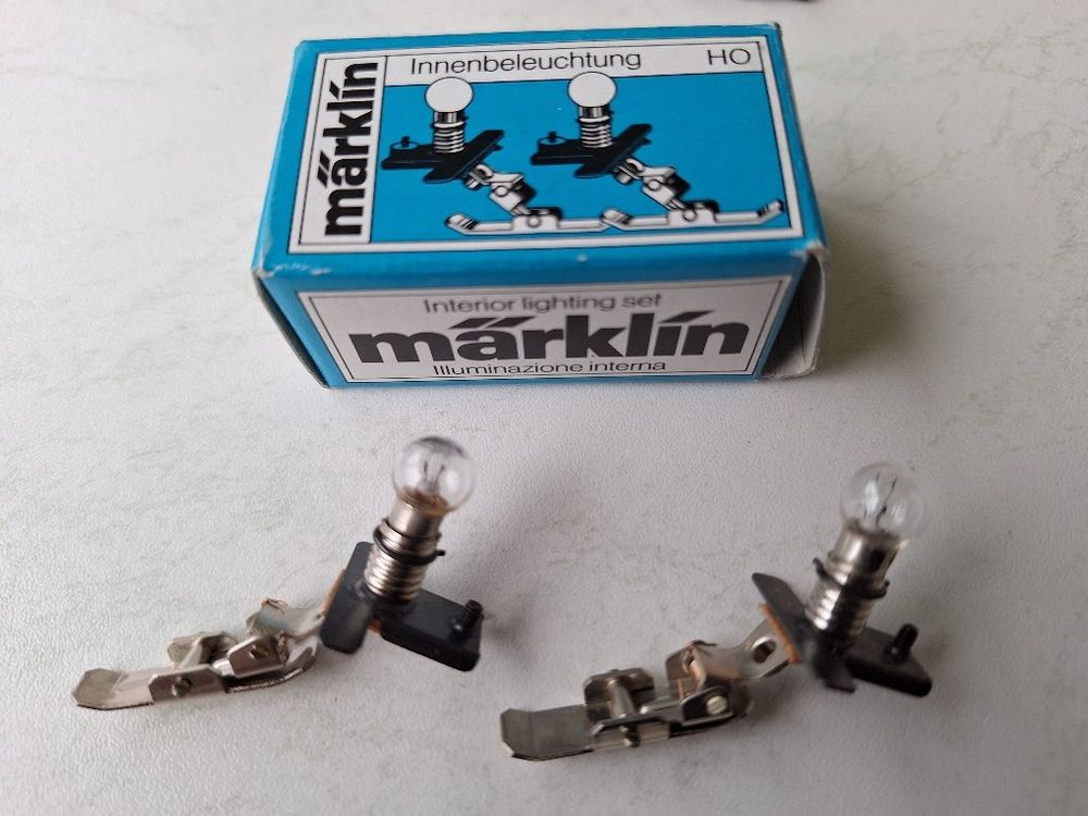 Märklin HO 7074. 2 éclairages avec frotteur, selon photos (Gebraucht ...