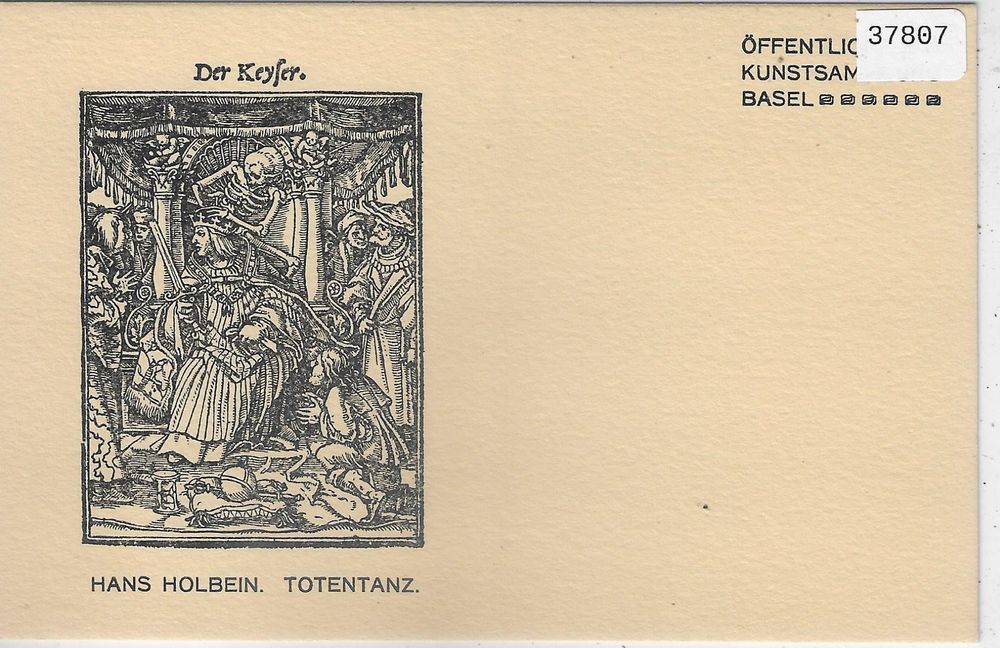 Basel - Hans Holbein - Totentanz - Der Keyser | Kaufen auf Ricardo