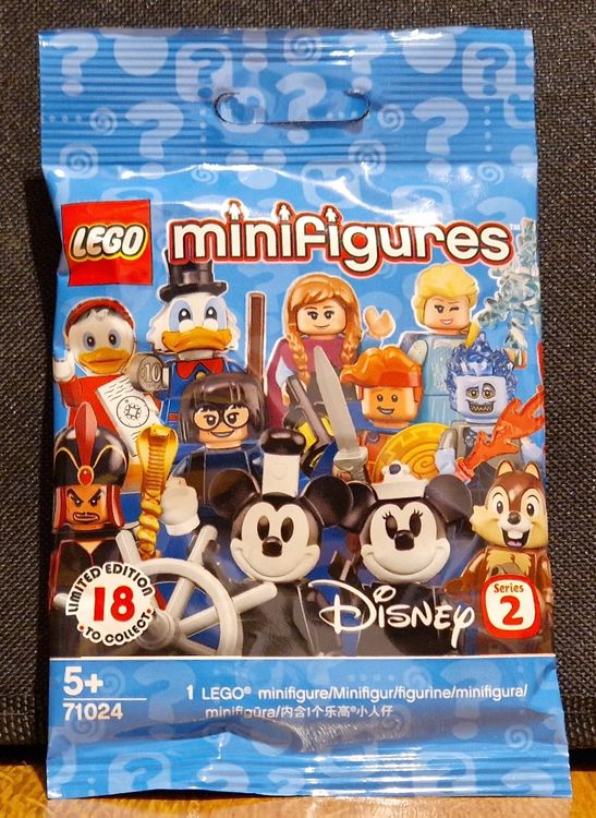 LEGO 71024 - Disney Series 2 Minifigures ! 1 random pack (Neu und ...