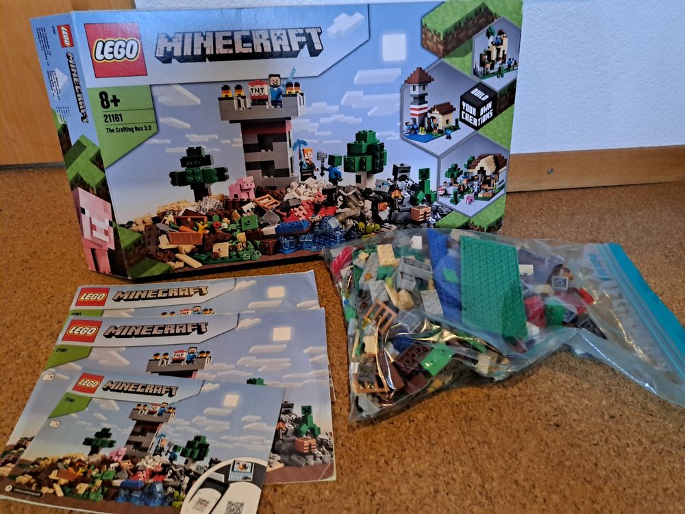 Lego Minecraft 21161 (Gebraucht) in Abtwil AG für CHF 45 – mit Lieferung auf Ricardo kaufen