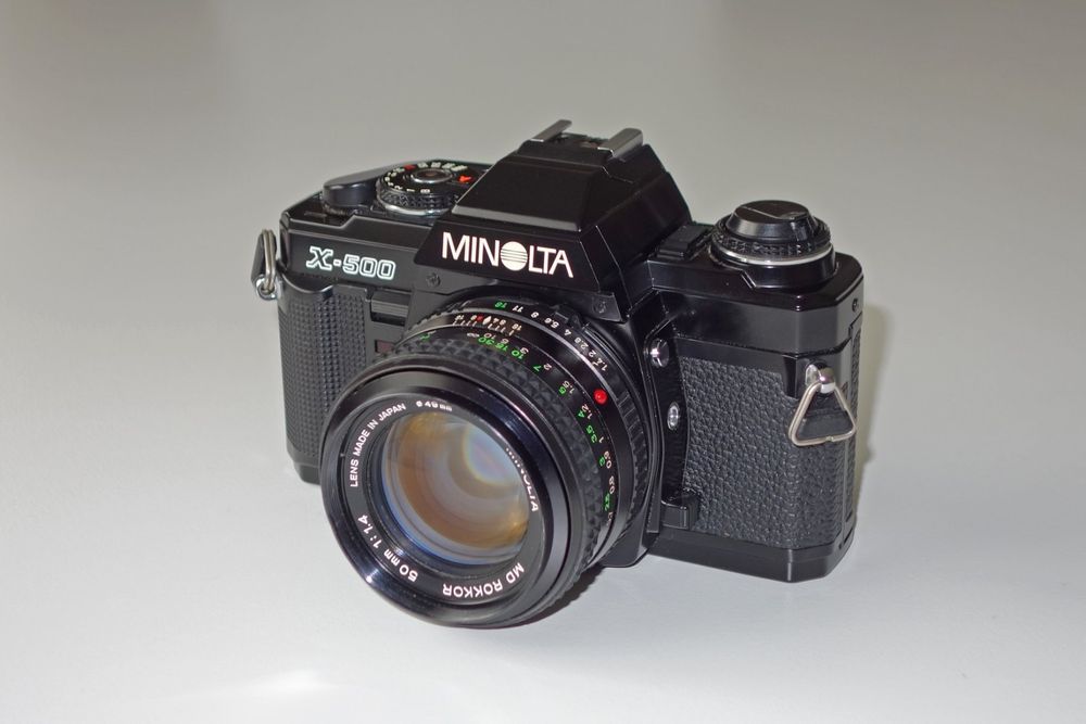 Minolta X - 500 mit MD 50mm 1.4 (Gebraucht) in Dietikon für CHF 82 ...