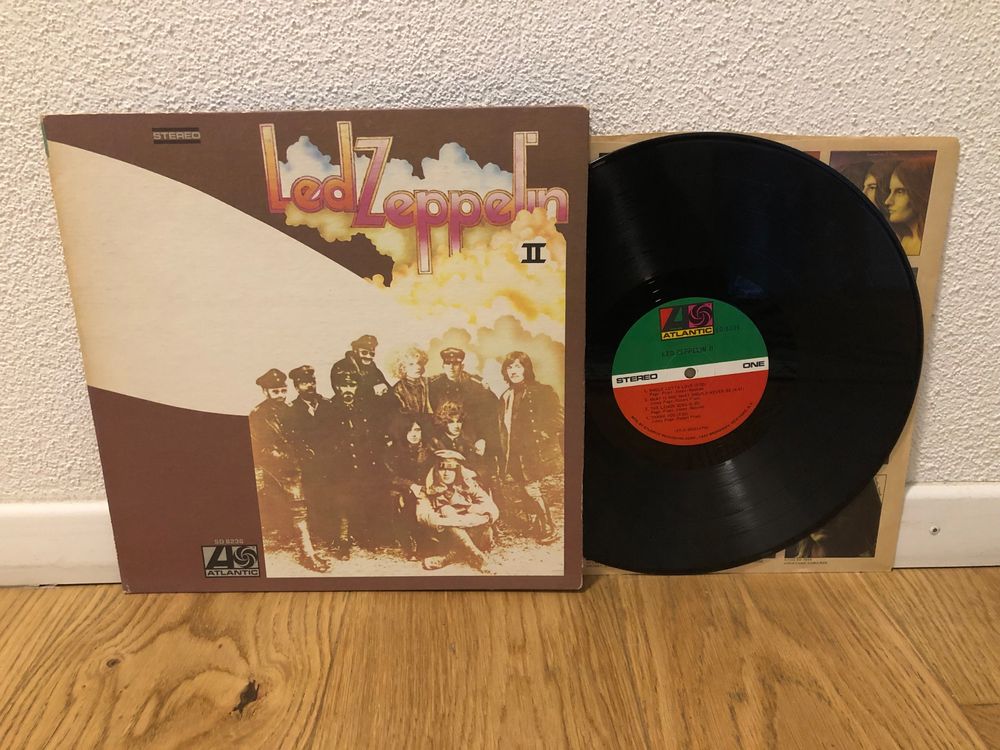 LED ZEPPELIN - LED ZEPPELIN II LP ORIG USA 1969 ATLANTIC (Gebraucht) in ...