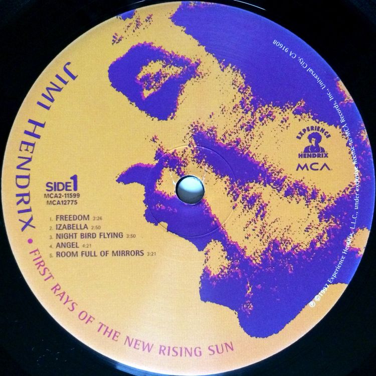 JIMI HENDRIX - FIRST RAYS OF THE NEW RISING SUN (Gebraucht) in Bottens ...