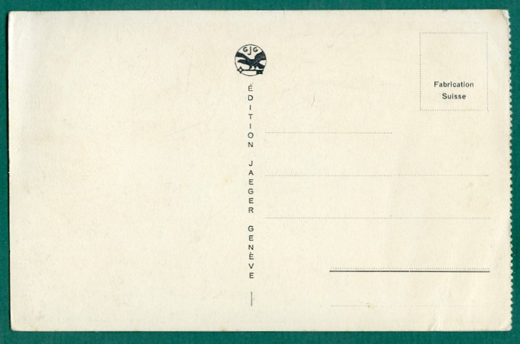 Genève, Ile Rousseau et le Mont-Blanc (Gebraucht) in Sargans für CHF 1 – mit Lieferung auf ...