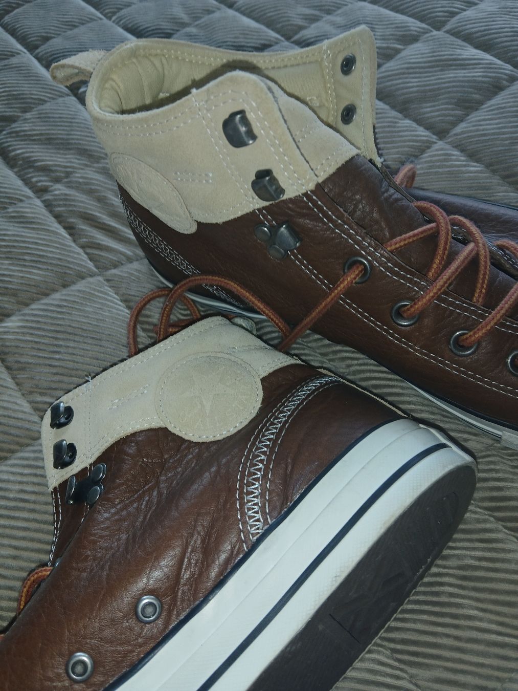 Converse All Star Leder Boots Gr. 48 - Top Zustand! (Neu (gemäss ...