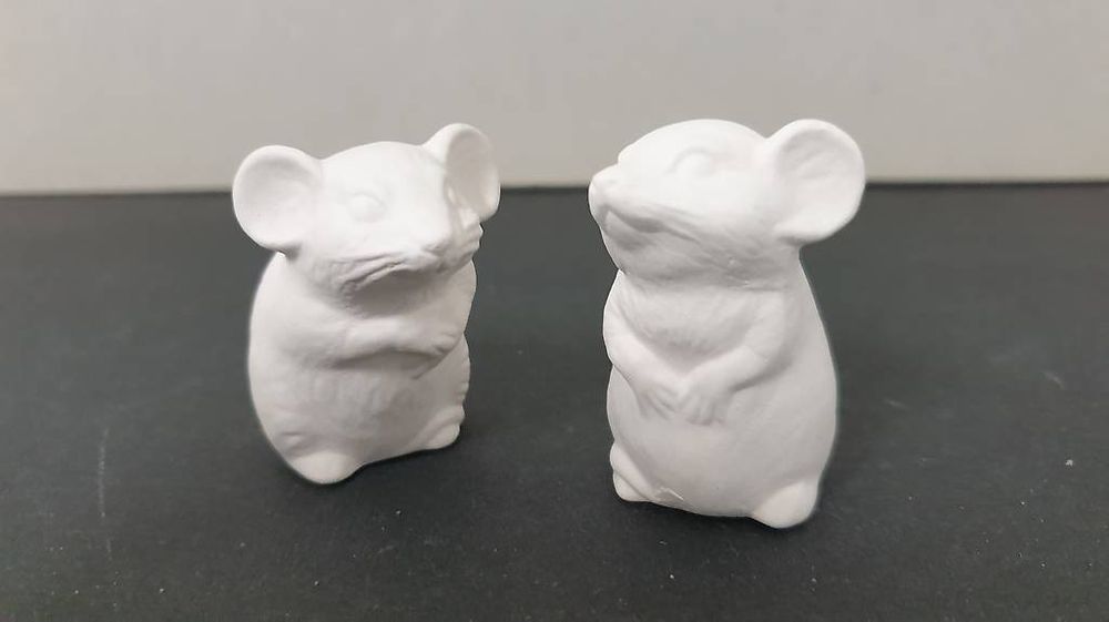 2 süsse Mäuse aus Keramik (Gebraucht) in Niederweningen für CHF 8 – nur ...