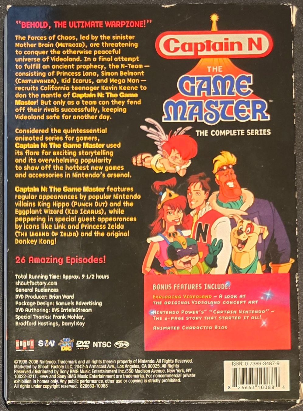 Captain N - The Game Master - The Complete Series (Neu (gemäss ...