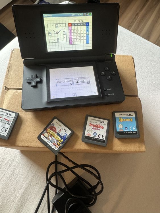 Nitendo Ds lite + 4 jeux (Gebraucht) in Biel/Bienne für CHF 49 – mit ...