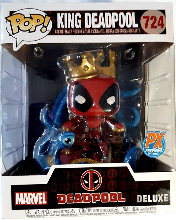 Funko Pop KING DEADPOOL (Gebraucht) in Montet (Glâne) für CHF 59 – mit ...