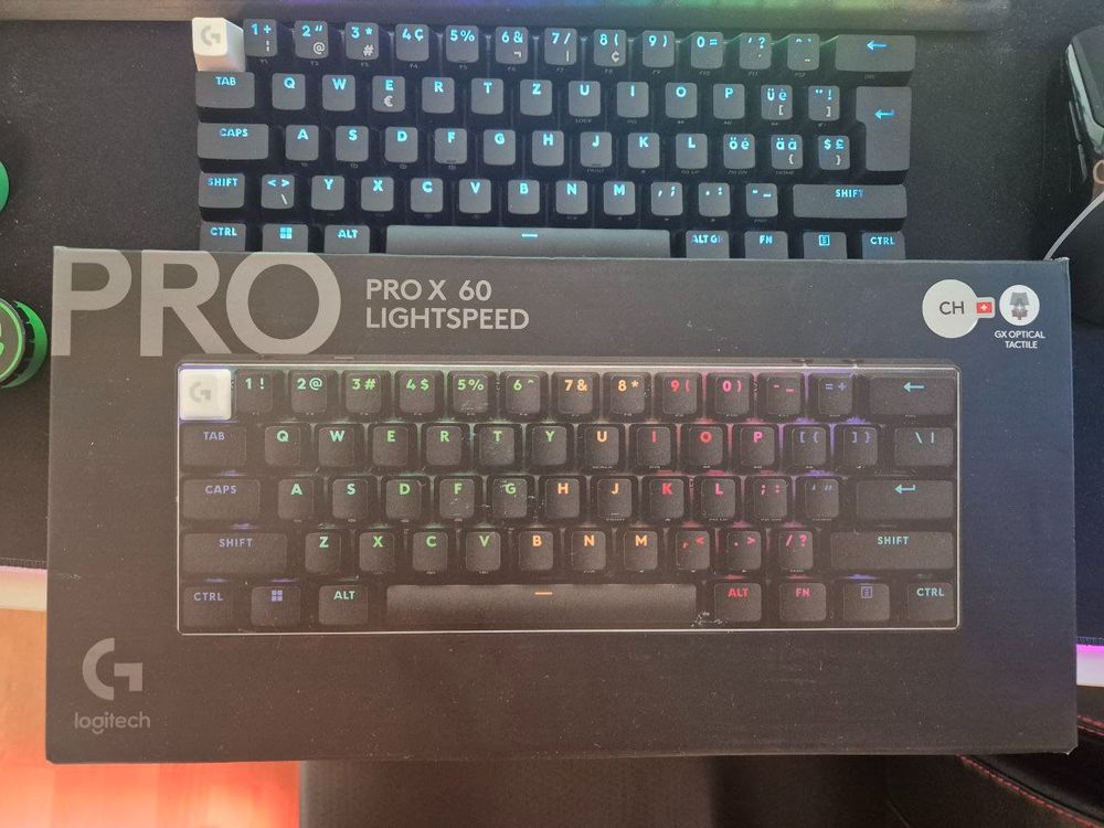 Neue Logitech G Pro X 60 Wireless Bluetooth Gamer Tastatur (Neu (gemäss ...
