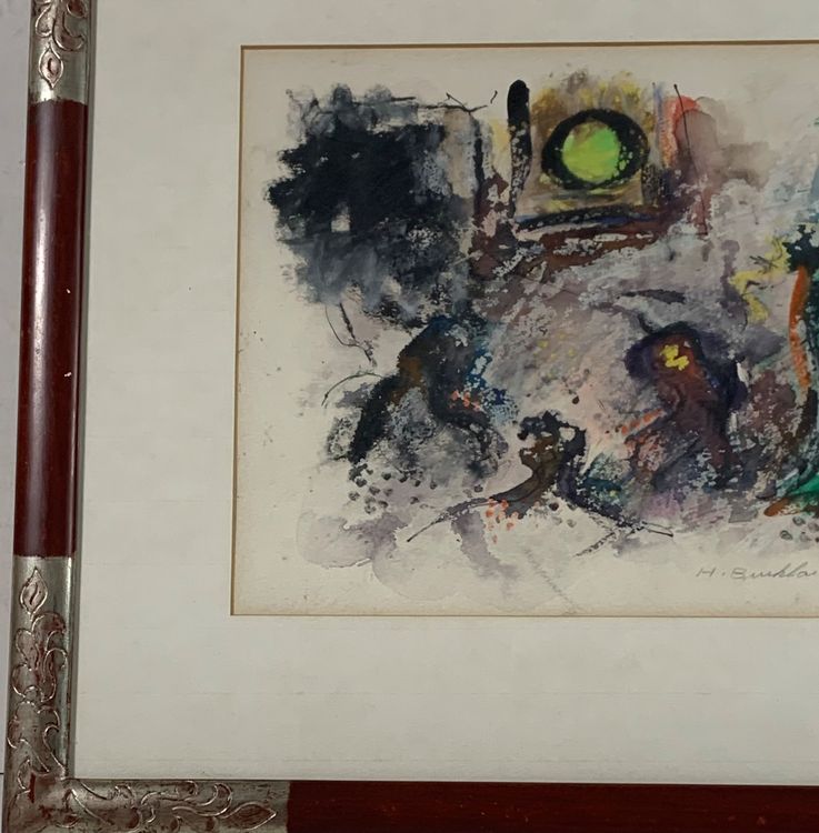 Hans Gustav Burkhardt (1904-1994) Aquarell | Kaufen auf Ricardo