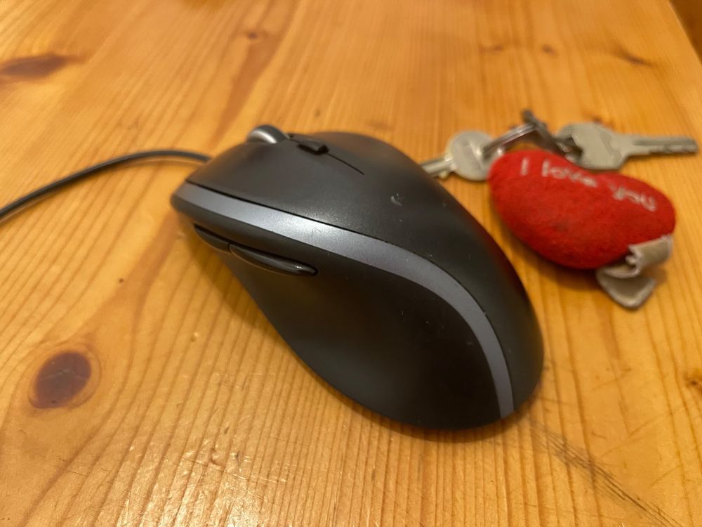 Logitech PC-Maus Grau-Schwarz, Kabelgebunden | Kaufen auf Ricardo
