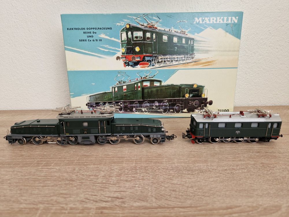 Märklin 31100 E-Lok SJ & Krokodil Digital Mfx H0 | Acheter sur Ricardo