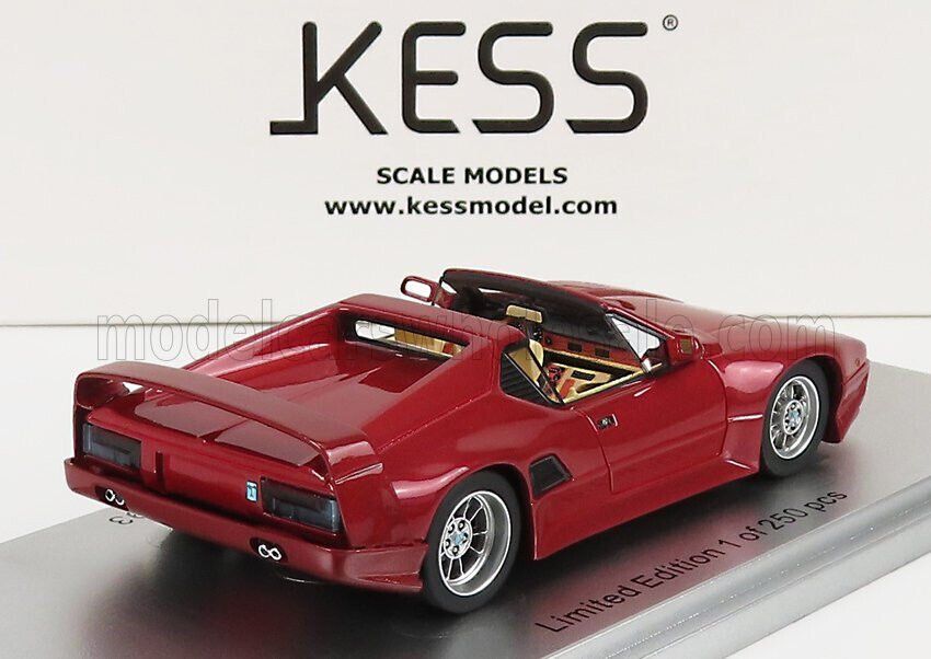 De Tomaso Pantera Si Targa 1993 dunkelrot met. 1:43 von KESS (Neu und ...
