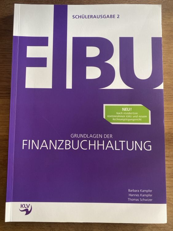 Finanzbuchhaltung Fibu KLV, Schüler-Ausgabe 2, (Gebraucht) in Teufen AR ...