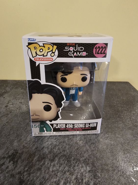 Funko Pop! Vinyl Seong Gi-Hun Nr. 1222 Squid Game (Neu (gemäss ...