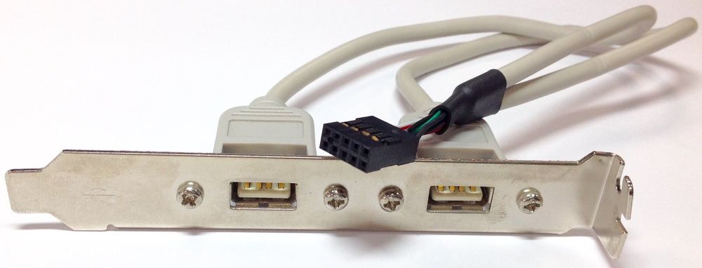 Dual Bracket USB-2.0 2xTyp-A Buchsen (Gebraucht) in Reinach AG für CHF ...