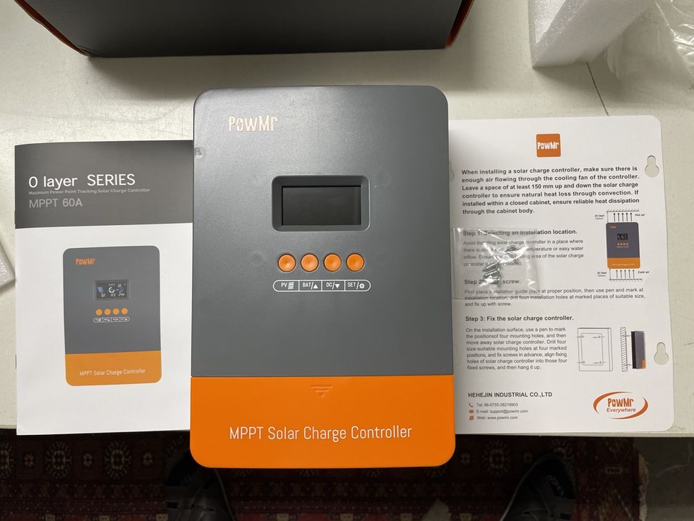 PowMr MPPT 60A Solar Ladeger (Gebraucht) in Bonstetten für CHF 32 – nur Abholung auf Ricardo kaufen