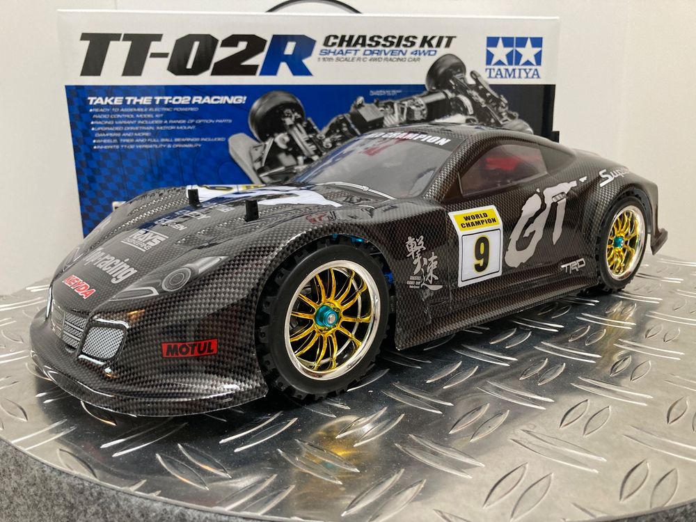 Tamiya TT-02R Chassis & Tuning «Toyota Supra GT Rally Champ» (Neu (gemäss Beschreibung)) in ...