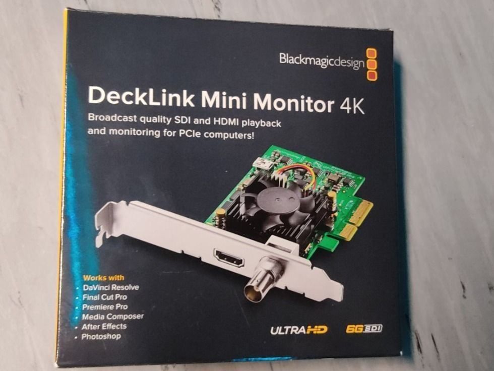 BlackMagic DeckLink Mini Monitor 4K | Kaufen auf Ricardo