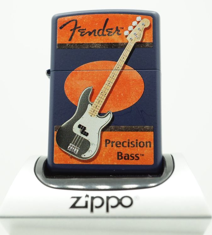 ZIPPO® FENDER GUITARS-PRECISION BASS-print-2014- UNGEZUENDET | Kaufen ...