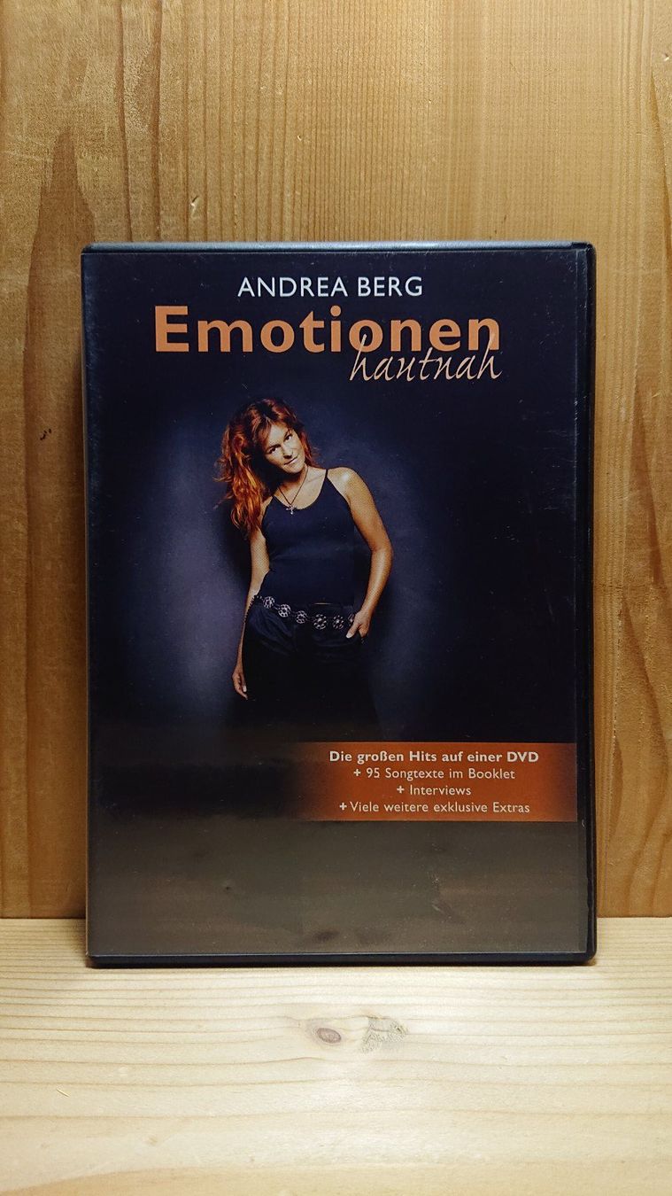 ANDREA BERG Emotionen hautnah Live auf DVD 2003 (Gebraucht) in ...