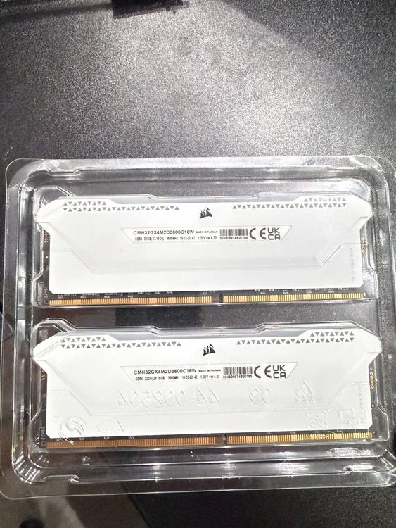 Corsair Vengeance DDR4 RAM 2x 16 GB 3600 MHz (Gebraucht) in Hirschthal ...