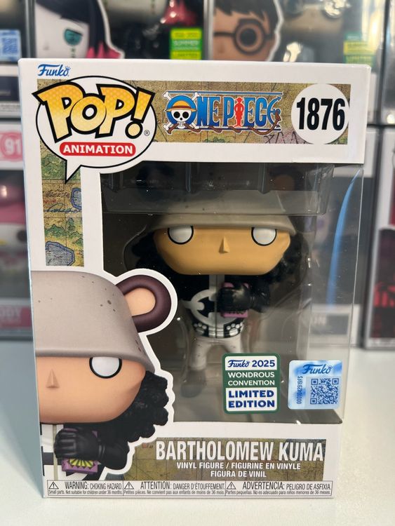 Funko POP! Animation One Piece Bartholomew Kuma Limitée (Neu und ...