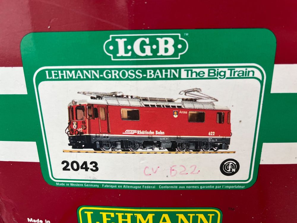 LGB 2043 GE 4/4 ll digital | Kaufen auf Ricardo