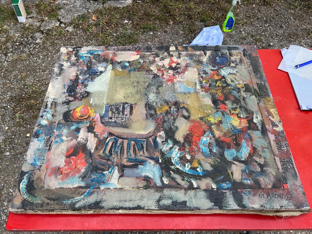 Gemälde von Armand Rondez, 81x65 (Gebraucht) in Glattfelden für CHF 146 ...