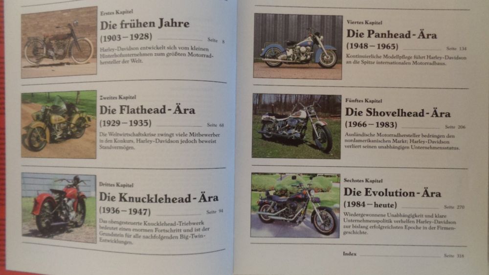 Motorrad Buch / Die Harley Davidson Chronik 1903 bis heute | Kaufen auf ...