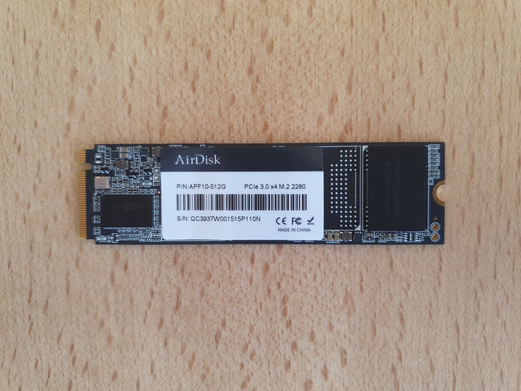 AirDisk NVMe M.2 2280 SSD 512GB (Gebraucht) in La Tour-de-Peilz für CHF ...