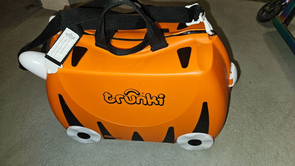 Trunki Kinderkoffer Reisekoffer Trolley Tiger orange (Gebraucht) in ...
