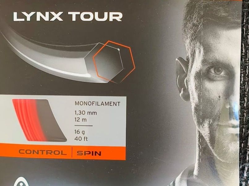 head Lynx Tour Tennissaitenset 12m - Orange (Neu und originalverpackt ...