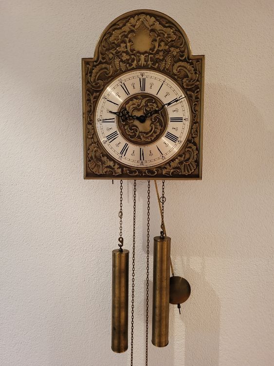 Alte Pendeluhr mit Gewichten, Vintage. (Gebraucht) in Kriens für CHF 25 ...