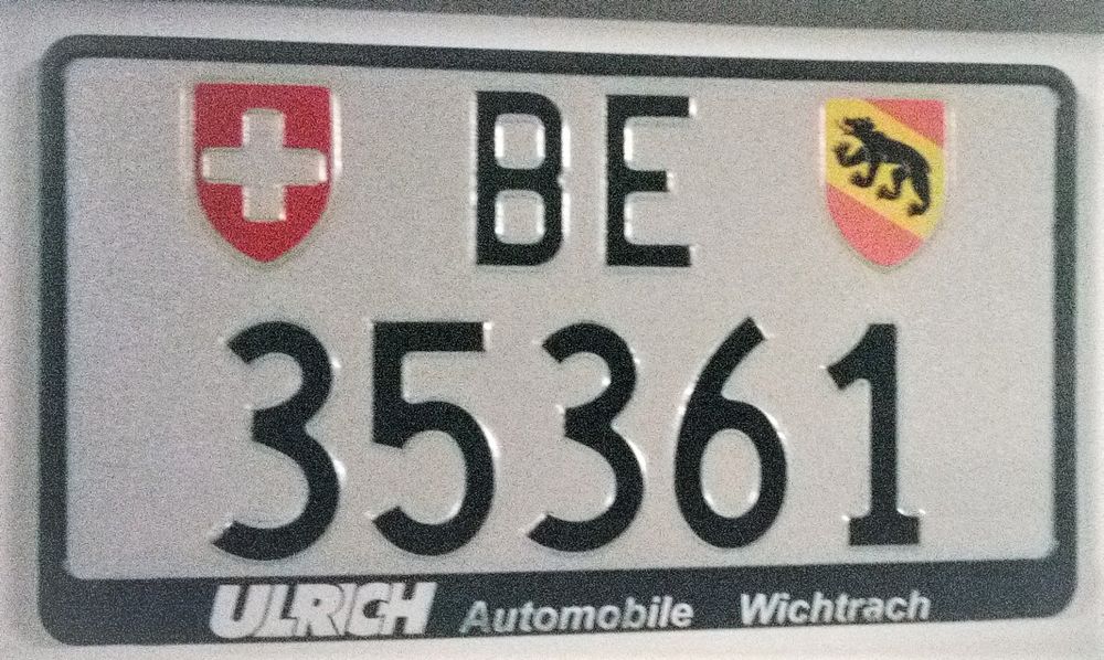 Autonummer BE 35361 | Kaufen auf Ricardo