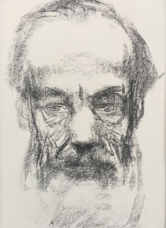 Käthe Kollwitz "Dr. Heinrich Braun" ZINK- oder STRICHÄTZUNG (Gebraucht ...