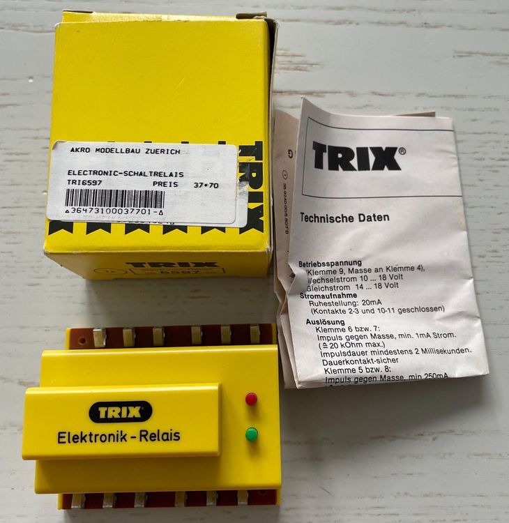 Trix Relais 6597 | Kaufen auf Ricardo