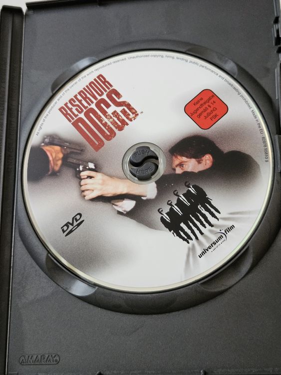 Reservoir Dogs DVD - Quentin Tarantino Kultfilm! FSK 18 (Gebraucht) in ...