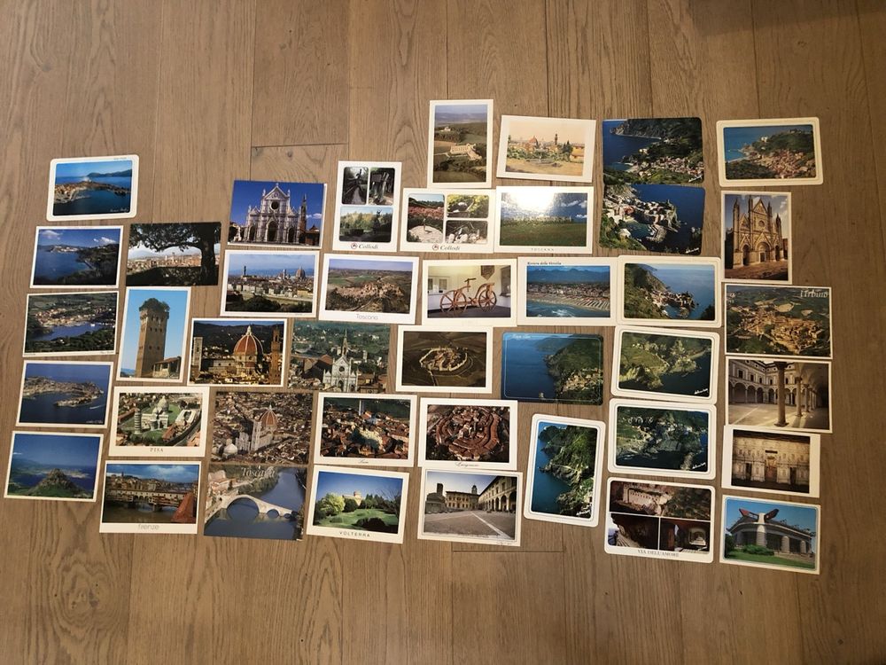 42 Postkarten Toskana, Cinque Terre, Norditalien - neu (Neu (gemäss Beschreibung)) in Versoix ...