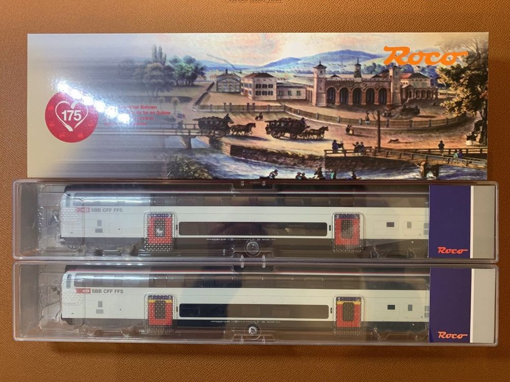 Roco H0 70678 + 74713/16 Re 460 SBB (175-J) DC Digital-Sound (Neu und ...